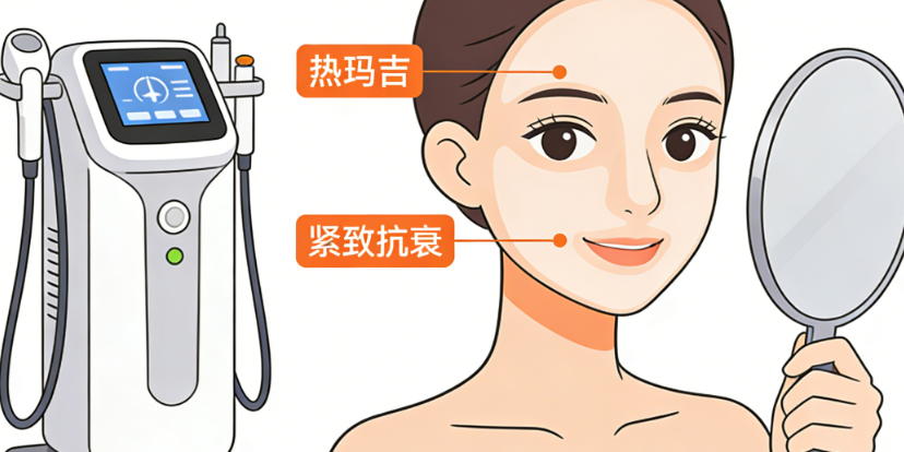 热玛吉四代900发vs1200发区别大吗？900发针对局部细纹，1200发覆盖全脸+颈部,整形修复-8682整形网