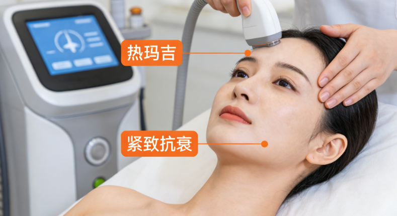 热玛吉四代900发vs1200发区别大吗？900发针对局部细纹，1200发覆盖全脸+颈部,整形修复-8682整形网